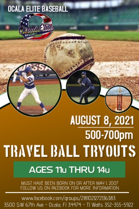 Copy of Copy of baseball game flyer template | PosterMyWall