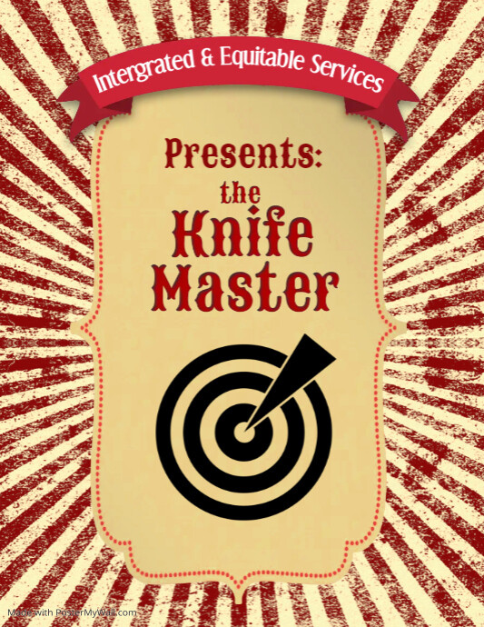 Knife Master | PosterMyWall