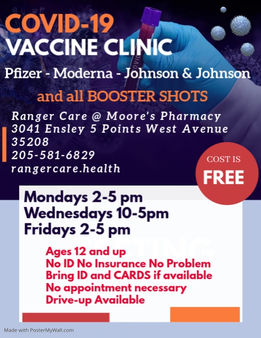 Copy of Copy of Copy of Covid-19 Testing Flyer | PosterMyWall