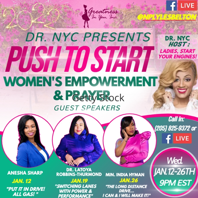 Push to Start Official Flyer | PosterMyWall