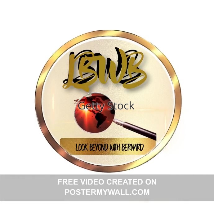 LOOK BEYOND WITH BERNARD LOGO 1 | PosterMyWall