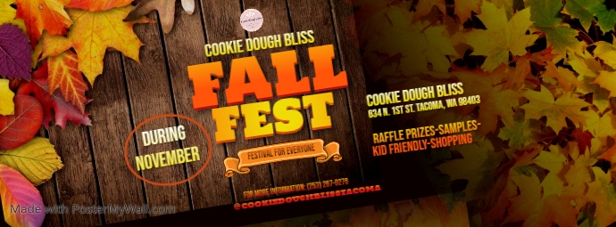 Copy of Fall Festival Facebook Cover Photo | PosterMyWall