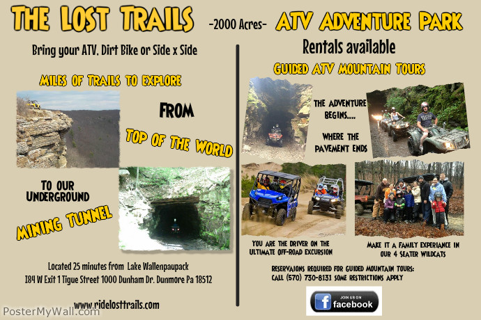 ATV Park Advertising ad | PosterMyWall
