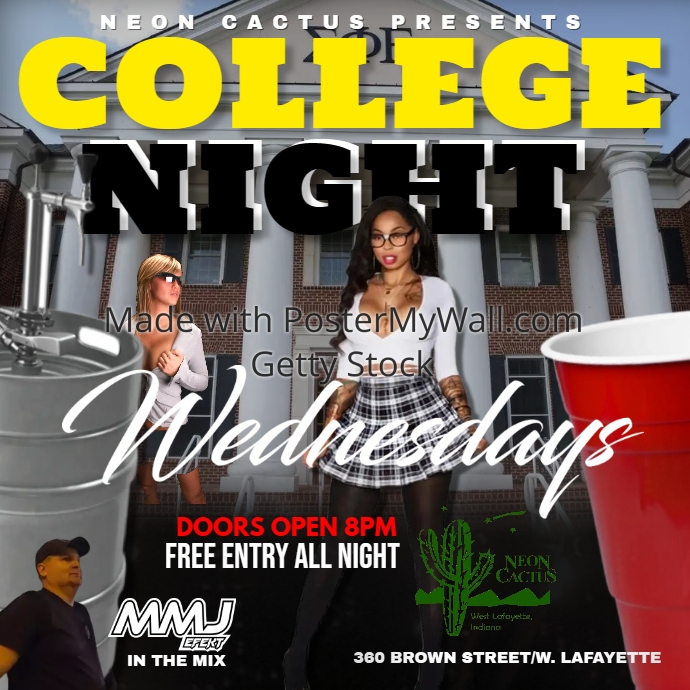 college night | PosterMyWall