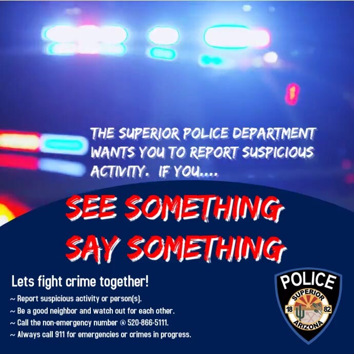 See Something Say Something | PosterMyWall