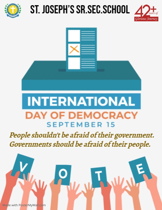Democracy Day Template | PosterMyWall