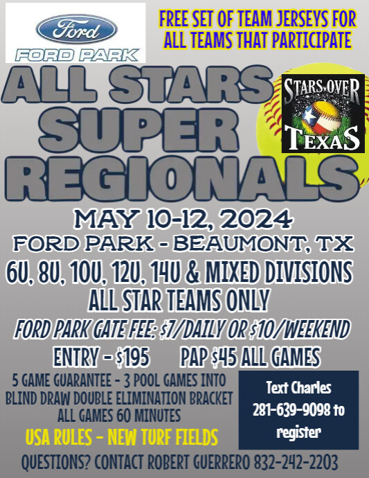 2024 SOT ALL STAR SUPER REGIONALS | PosterMyWall