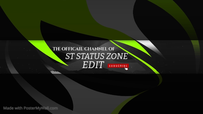 Copy of Copy of youtube banner by belkacem designer | PosterMyWall