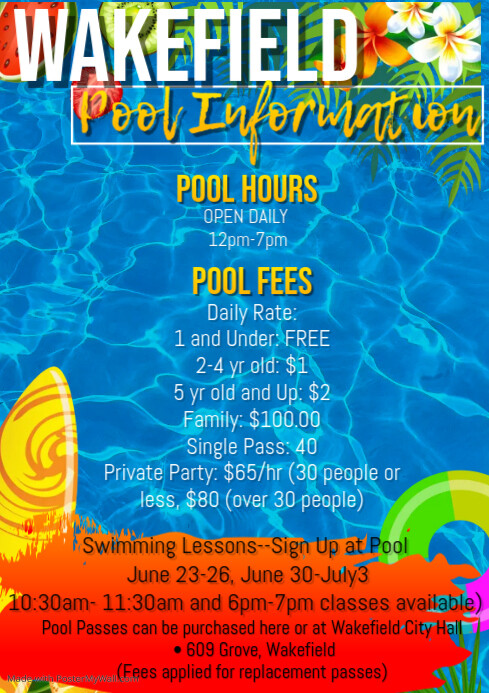 Copy of Pool Party Premium Flyer | PosterMyWall