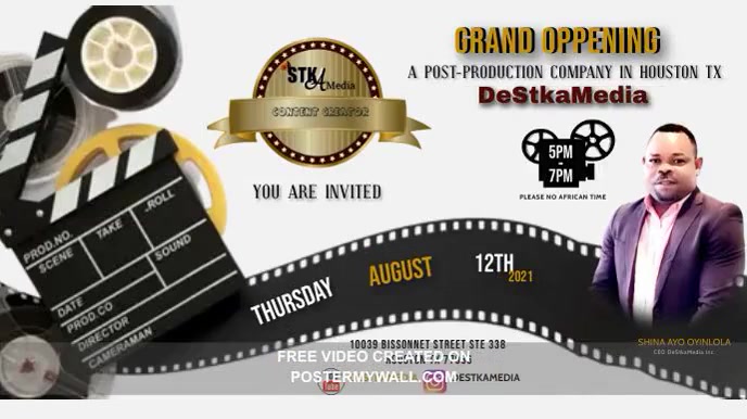 Copy of MOVIE CINEMA SPECIAL EVENT AD Template | PosterMyWall