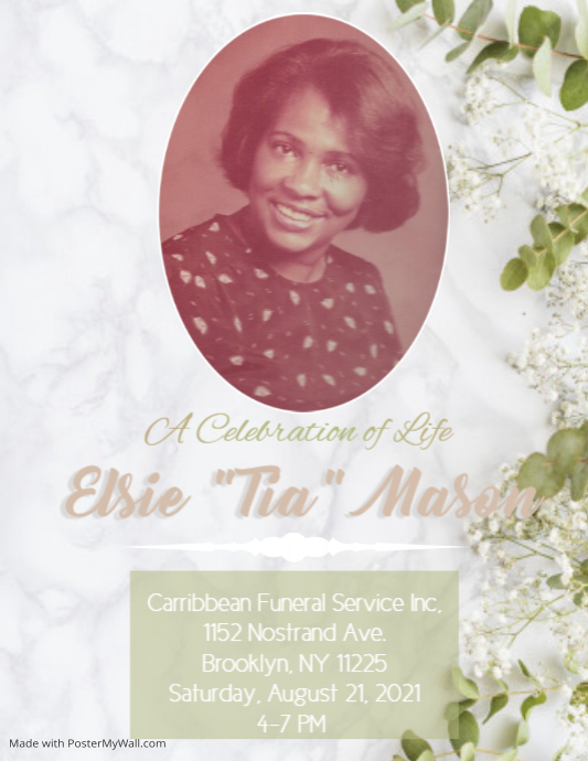 Memorial Service | PosterMyWall