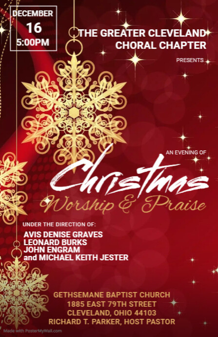 Christmas event flyer template | PosterMyWall