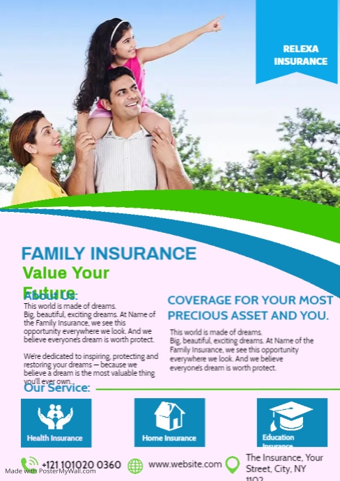 Insurance Flyer | PosterMyWall