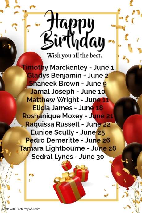Happy Birthday | PosterMyWall