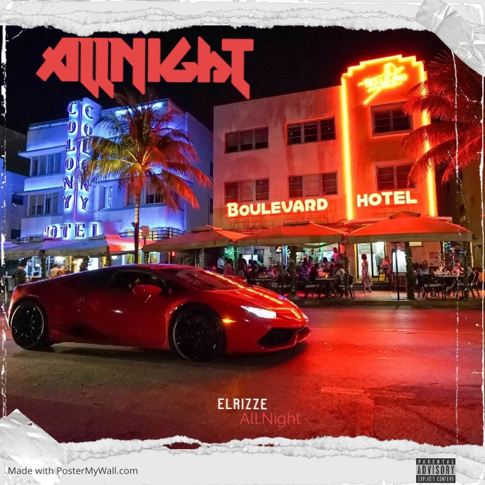 Copy of Miami FL mixtape cover art design template | PosterMyWall