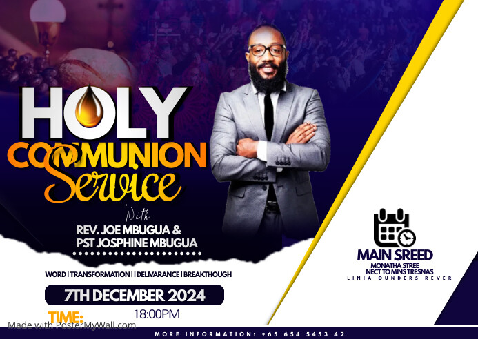 holy communion | PosterMyWall