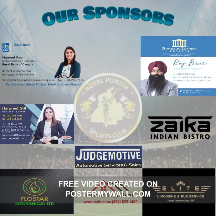 Sponsors advert | PosterMyWall