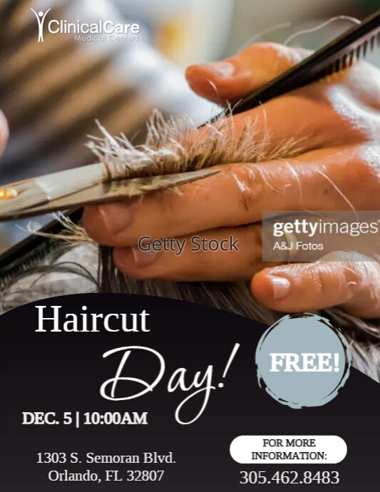 HAIRCUT BARBERSHOP MENU (1) | PosterMyWall