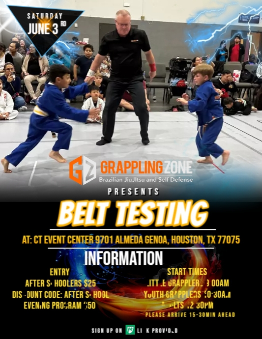 GZ Belt Promotion Flyers | PosterMyWall