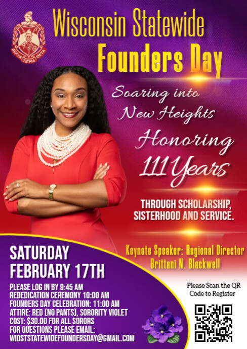 Copy of DST Founders Day Flyer | PosterMyWall