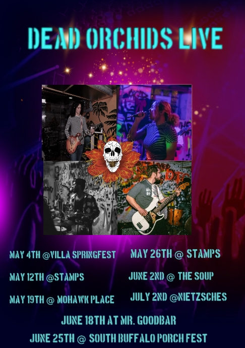 Tenative Upcoming Shows | PosterMyWall