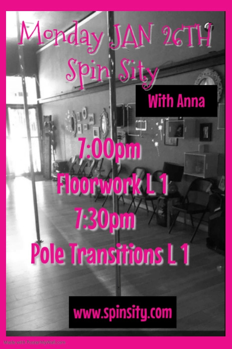 monday classes 51523 | PosterMyWall