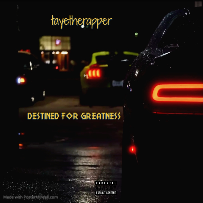 destined for greatness album cover | PosterMyWall