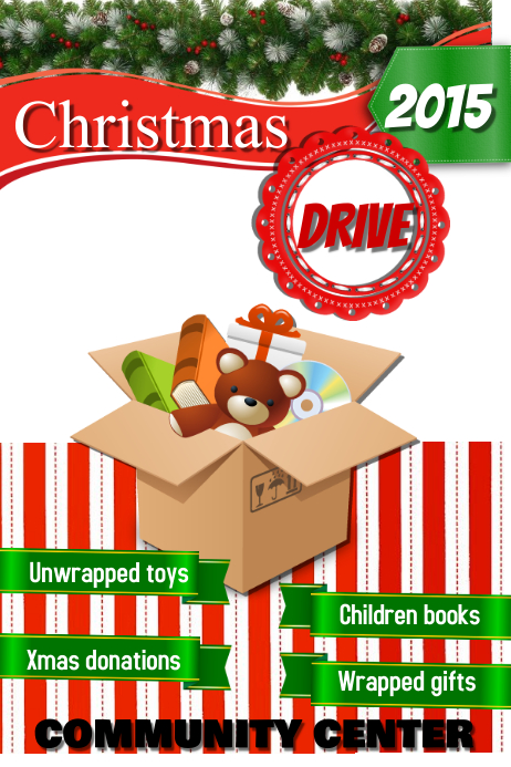 Christmas drive Template | PosterMyWall