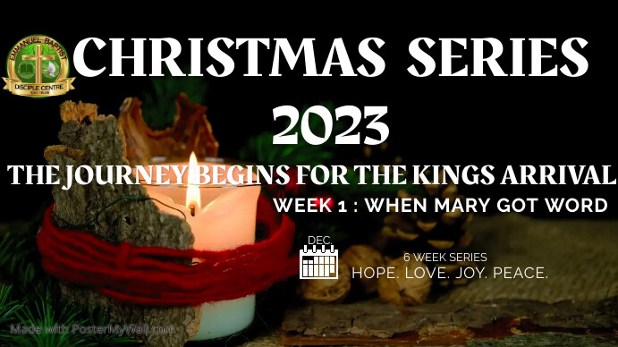 advent service | PosterMyWall