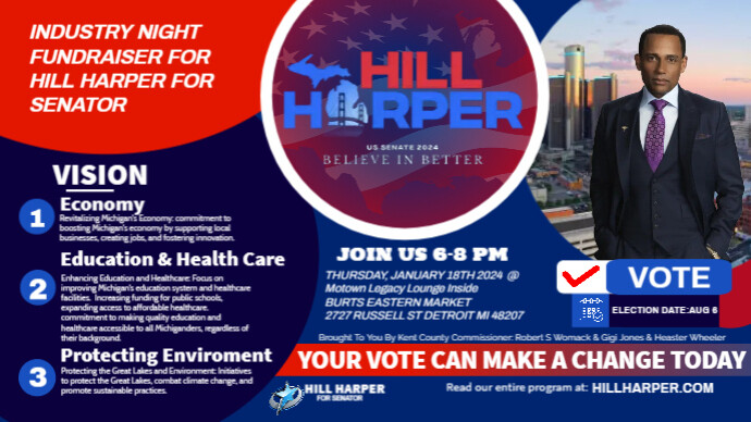 political campaign flyer | PosterMyWall