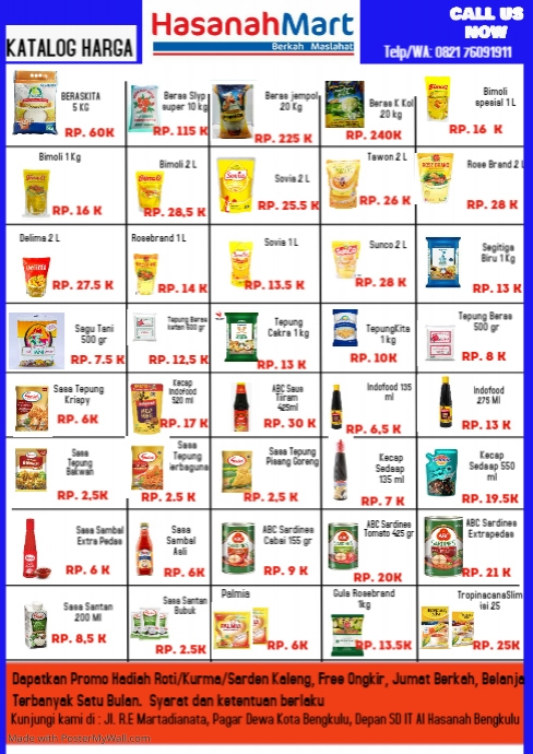 Salinan SUPERMARKET | PosterMyWall