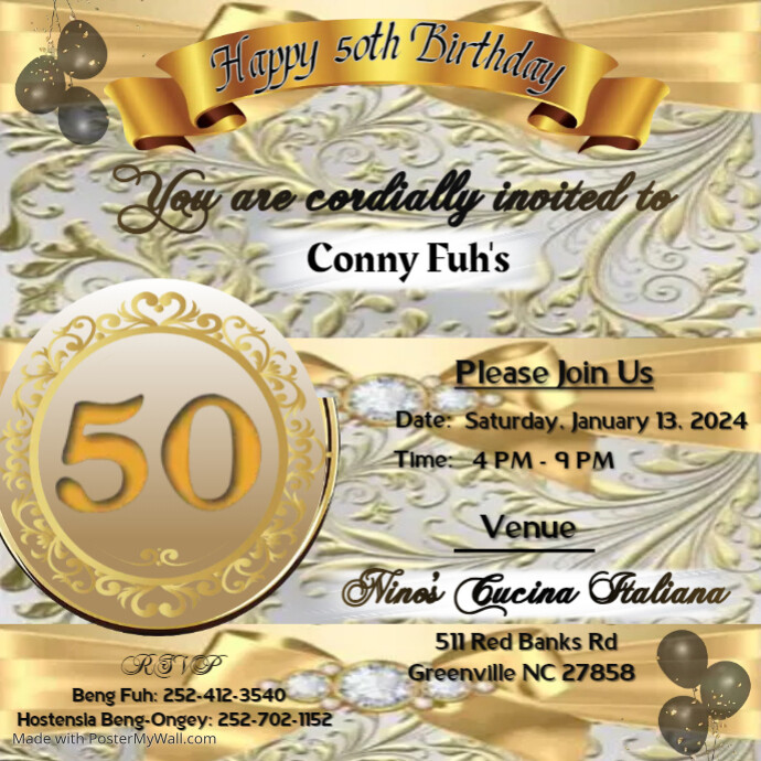Birthday anniversary flyer birthday wishes (3) | PosterMyWall