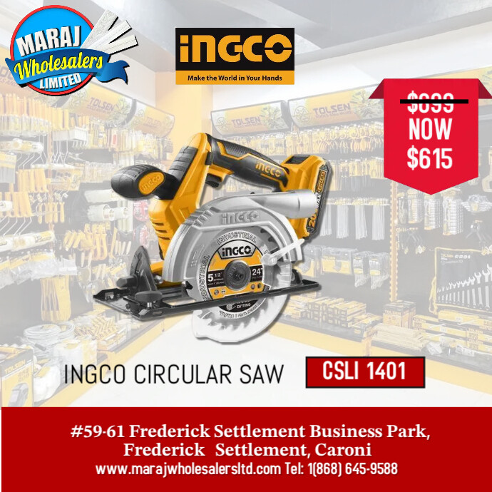 INGCO CIRCULAR SAW | PosterMyWall