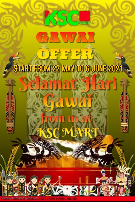 GAWAI PROMOTION | PosterMyWall