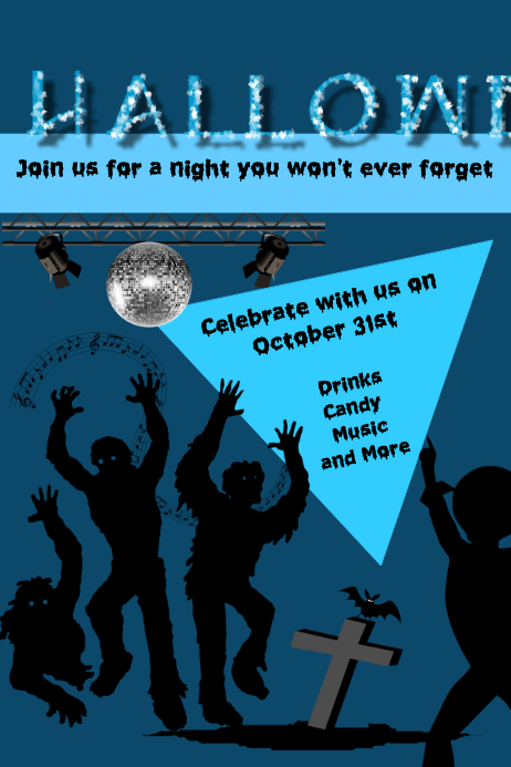 Halloween Bash Template | PosterMyWall