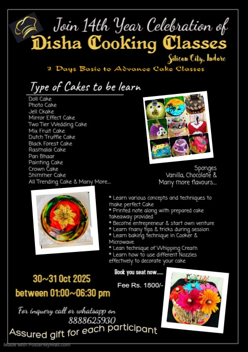 Copy of Recipe Recipes Cake Cooking Food Instruction Flyer | PosterMyWall