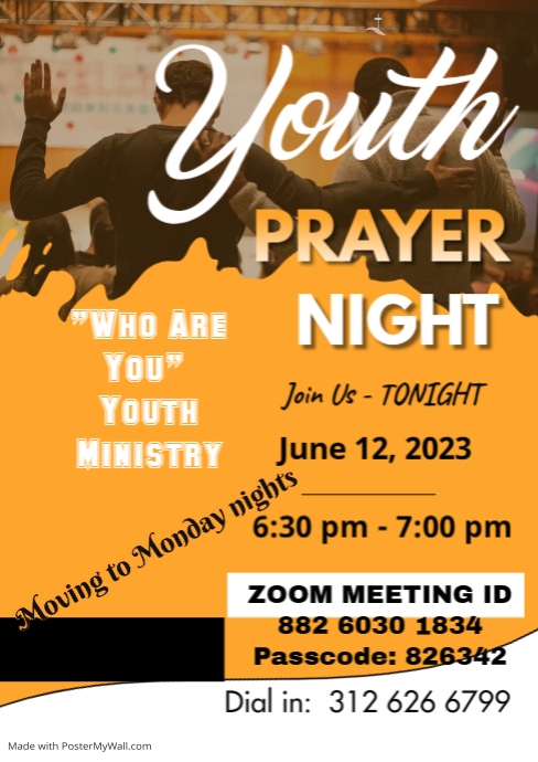 Youth Prayer Night | PosterMyWall