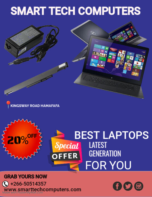 COMPUTER SALES TEMPLATE.E | PosterMyWall