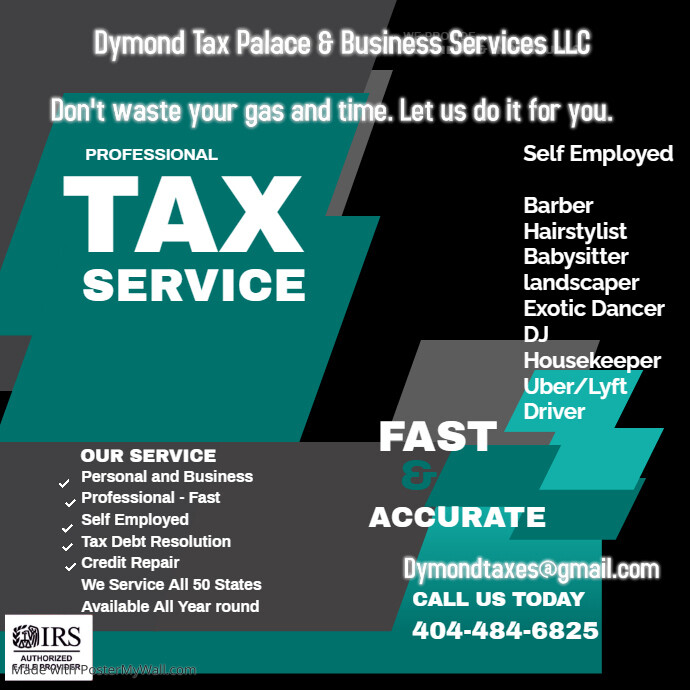 tax service flyer | PosterMyWall