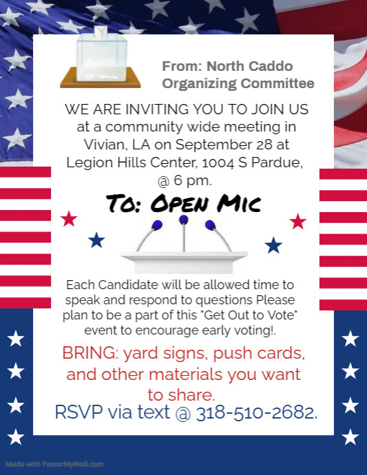 Voter Registration Flyer | PosterMyWall