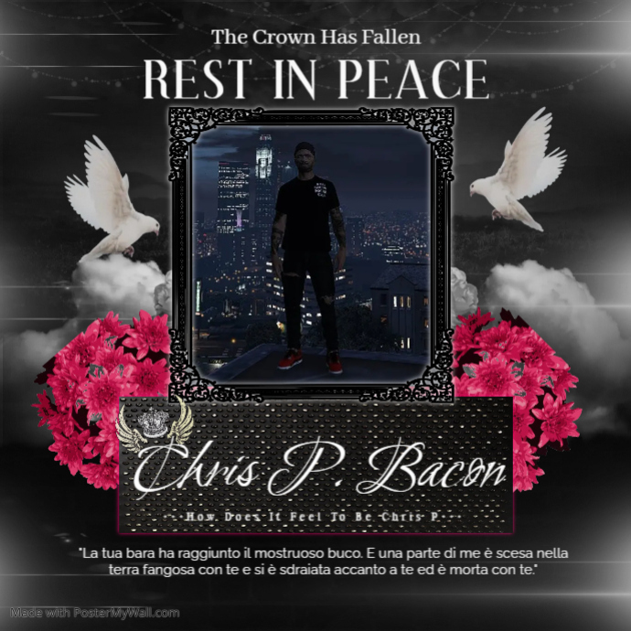 Funeral Day Social Media Post | PosterMyWall