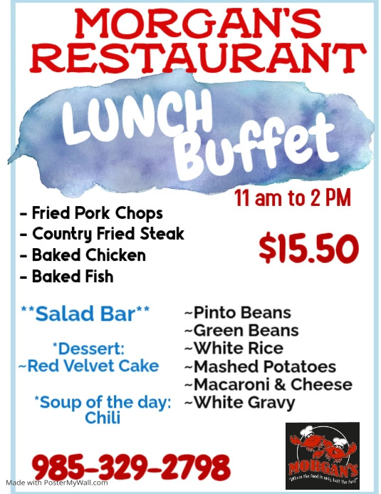 Copy of Lunch Special Restaurant Flyer | PosterMyWall