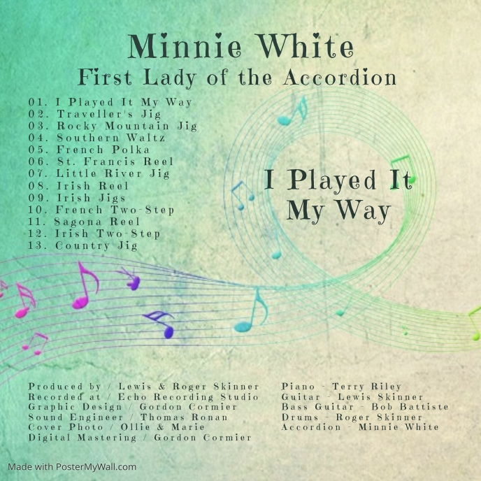 Album Cover Back | PosterMyWall