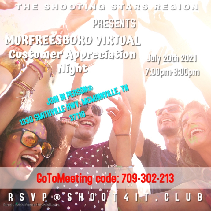 CUSTOMER APPRECIATION NIGHT APRIL | PosterMyWall