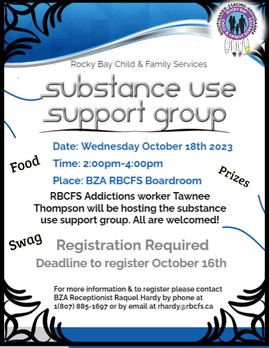 Substance use info session Oct18th | PosterMyWall