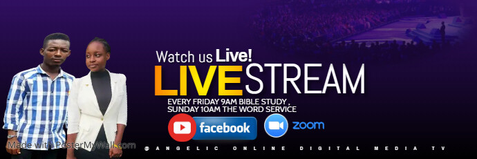 live stream service | PosterMyWall