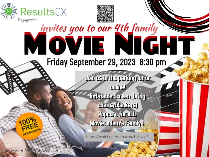 Family Movie Night | PosterMyWall