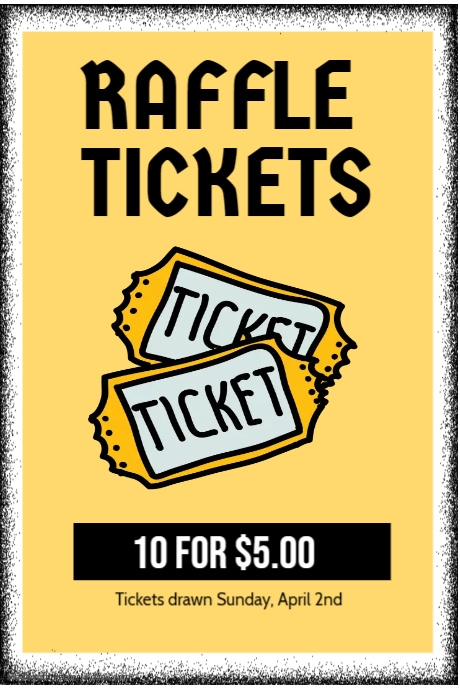 raffle tickets | PosterMyWall