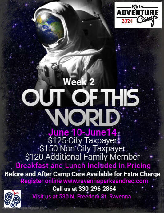 Week 2 of Summer Camp | PosterMyWall