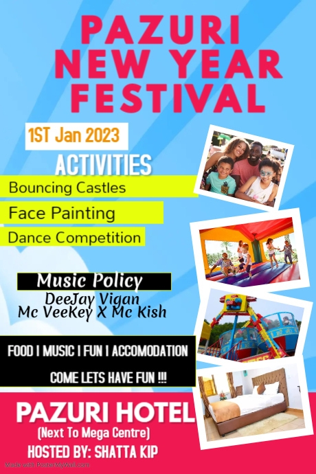 PAZURI | PosterMyWall